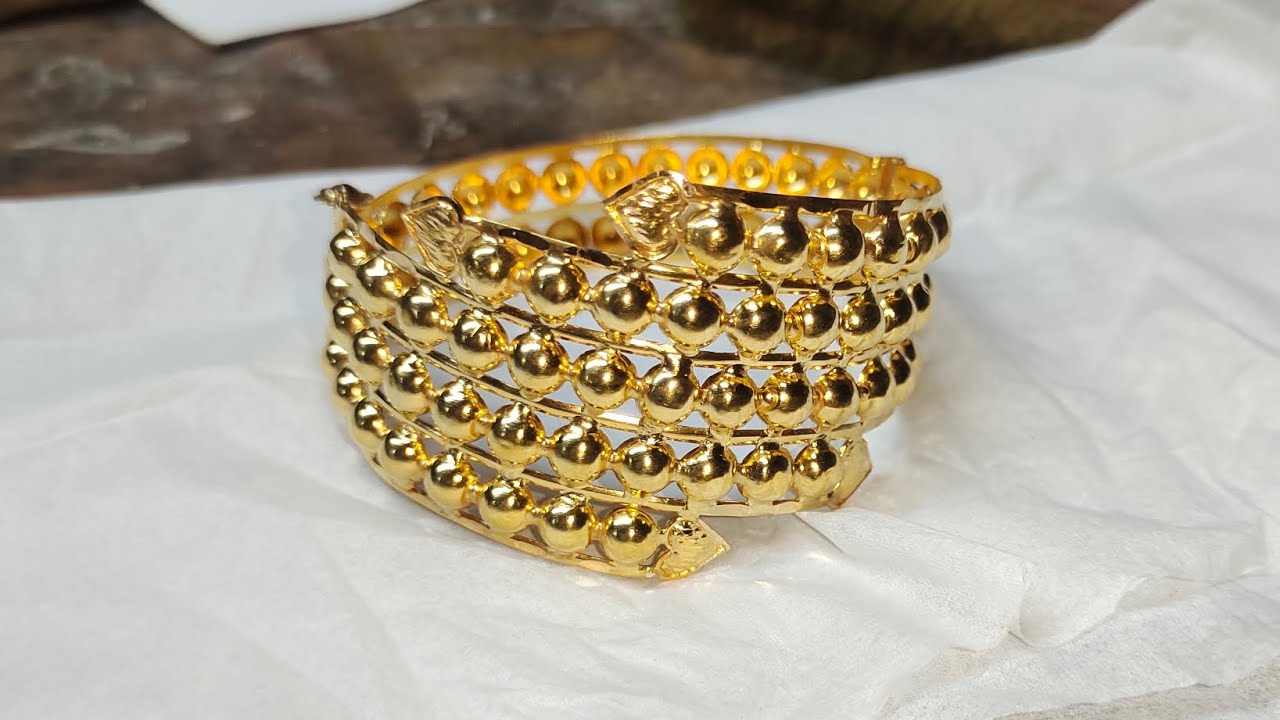 VJ GOLD WORK hand churi 214 - YouTube