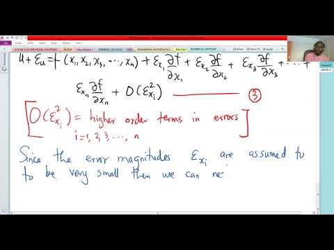 Derivation of Error Formula in Functions - YouTube