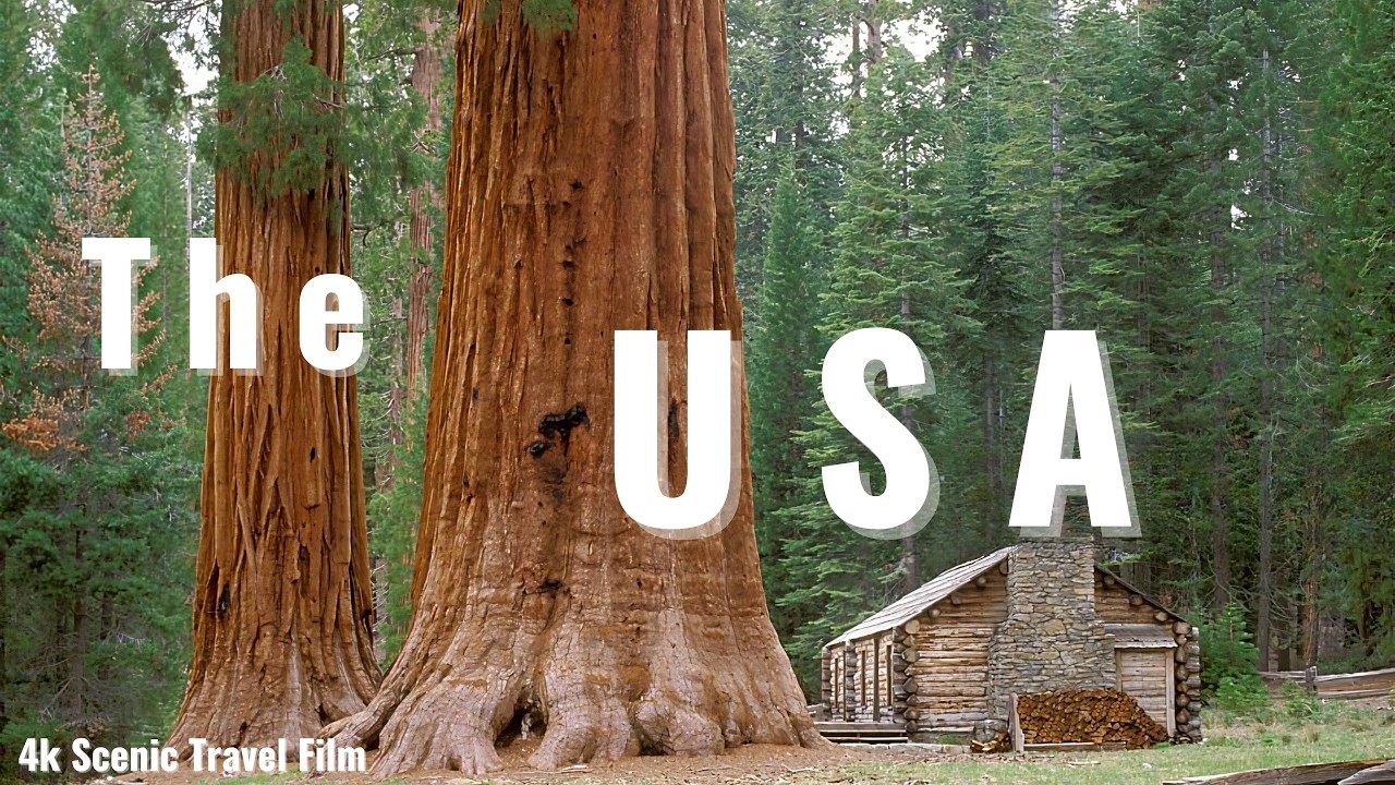 United States of America 4k - Scenic Relaxation Film with Music - YouTube