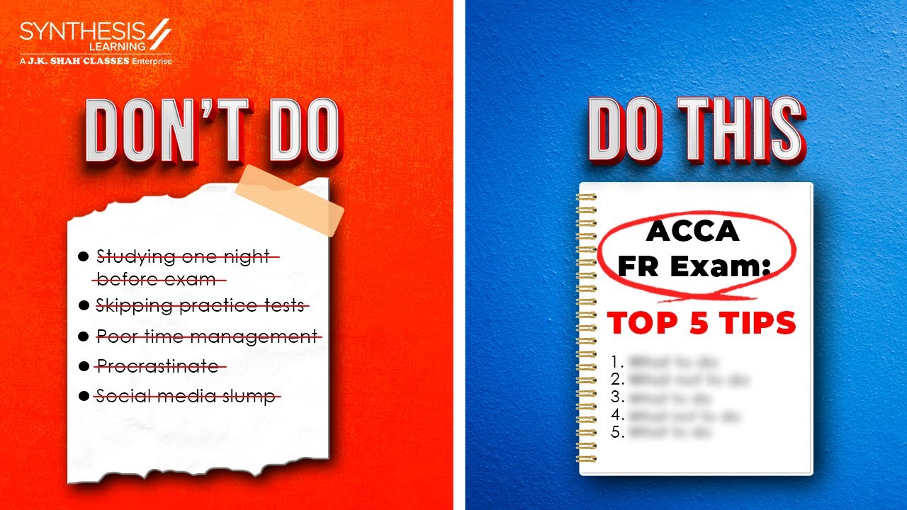 ACCA FR: 5 Tips That Guarantee a Pass #ACCA #ACCAexams #Examtips - YouTube