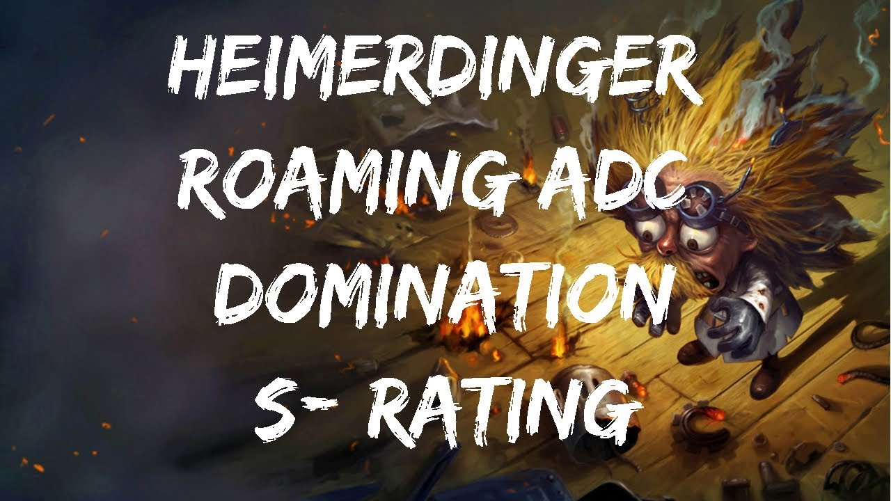 League of Legends - Gameplay - S- Heimerdinger Highlights S7 -- Roaming ...