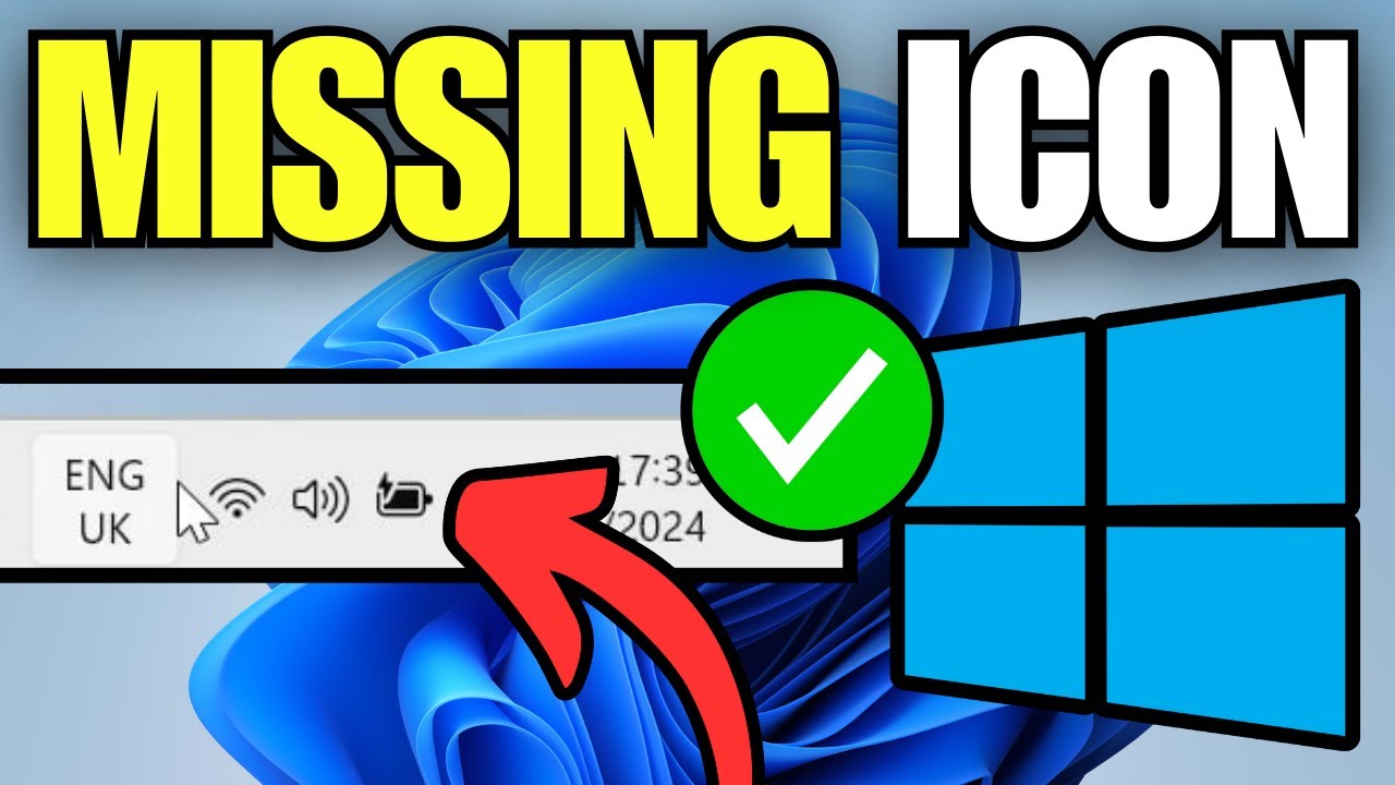 How To Fix No Battery Icon in Windows 11 - YouTube