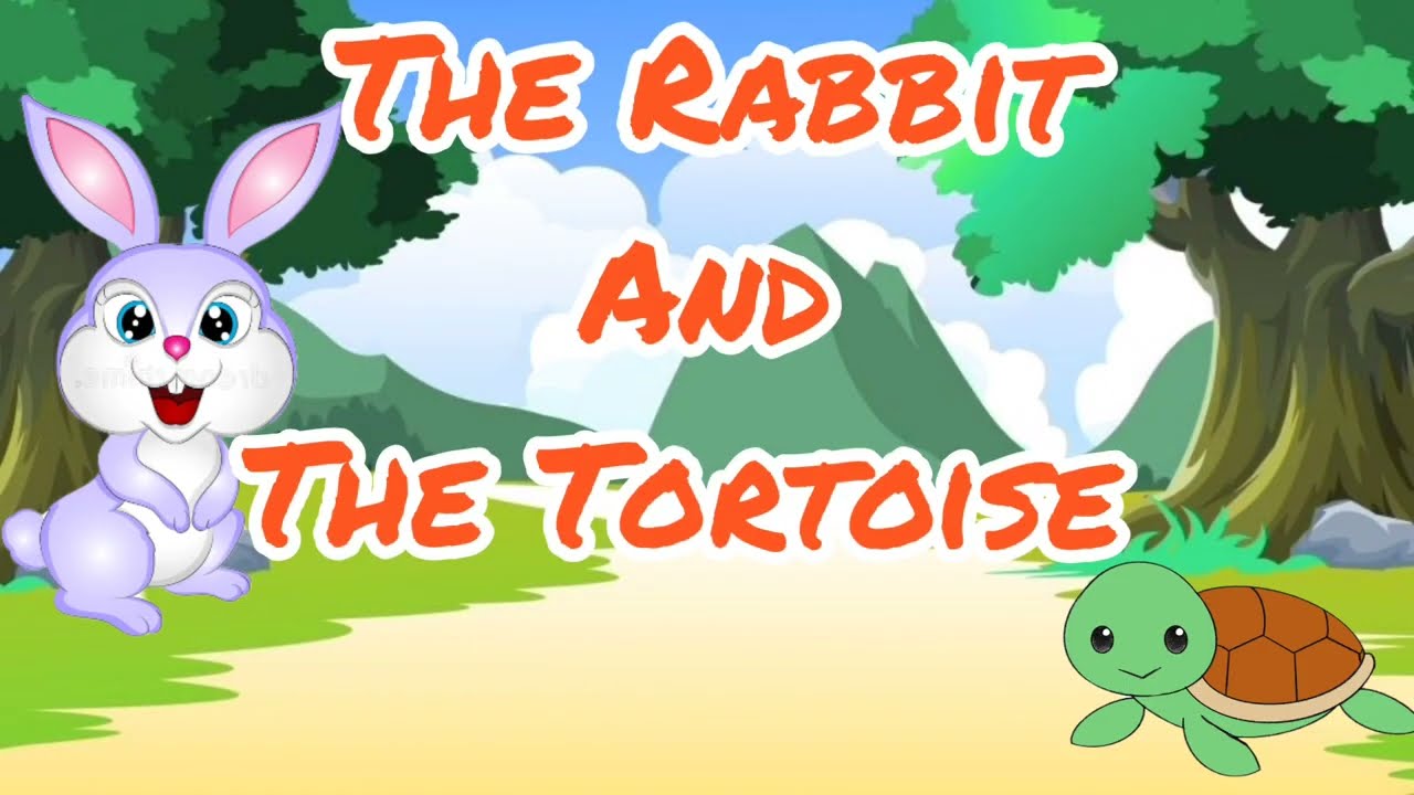 The Rabbit And The Tortoise/English Moral Story/English Short Story ...