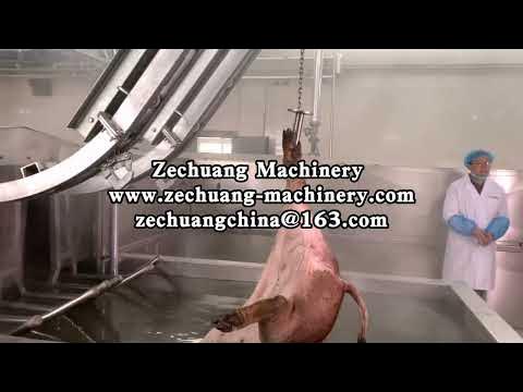 Swine Slaughter Equipment Hog Stainless Steel Material Scalding Tank ...