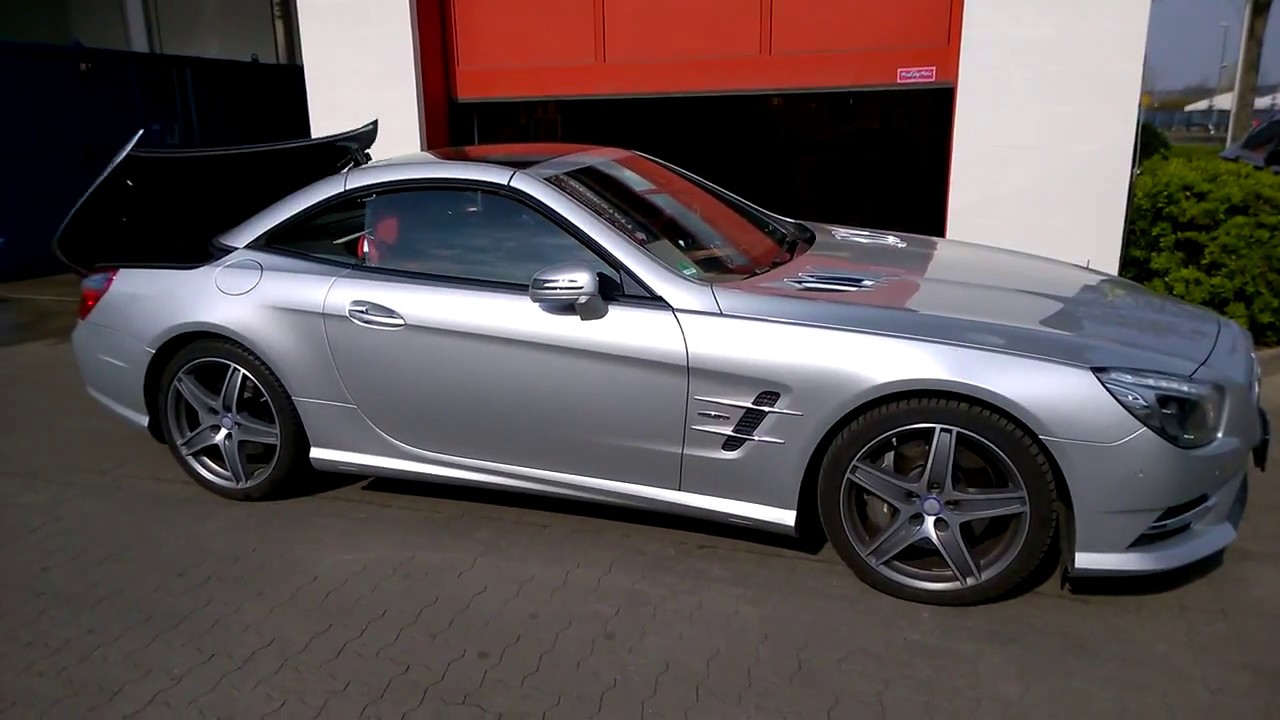 Mercedes SL R231 AMG SmartTop Verdeckmodul Cabriomodul Hannover - YouTube