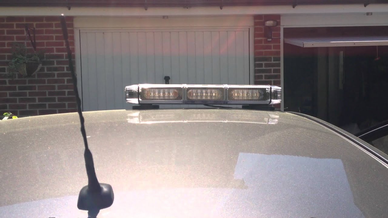 whelen liberty mini custom lightbar - YouTube