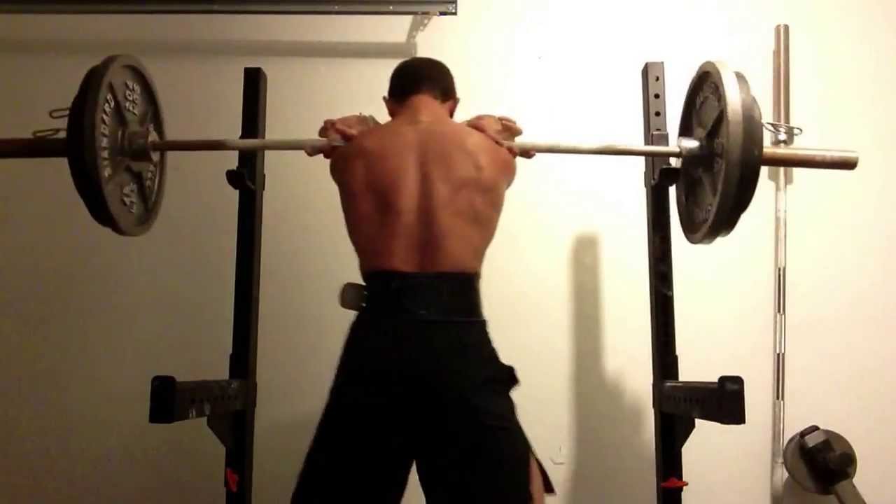 275x1 Front Box Squat @179lbs. CrossFit Trainer (CF-L1) - YouTube