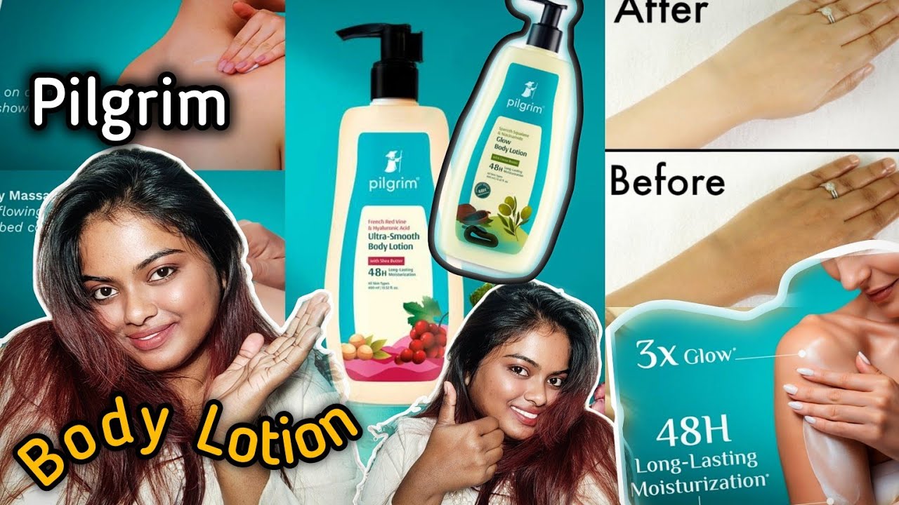 Pilgrim Body lotion |Pilgrim Glow Body Lotion| Instant Glow for Body ...