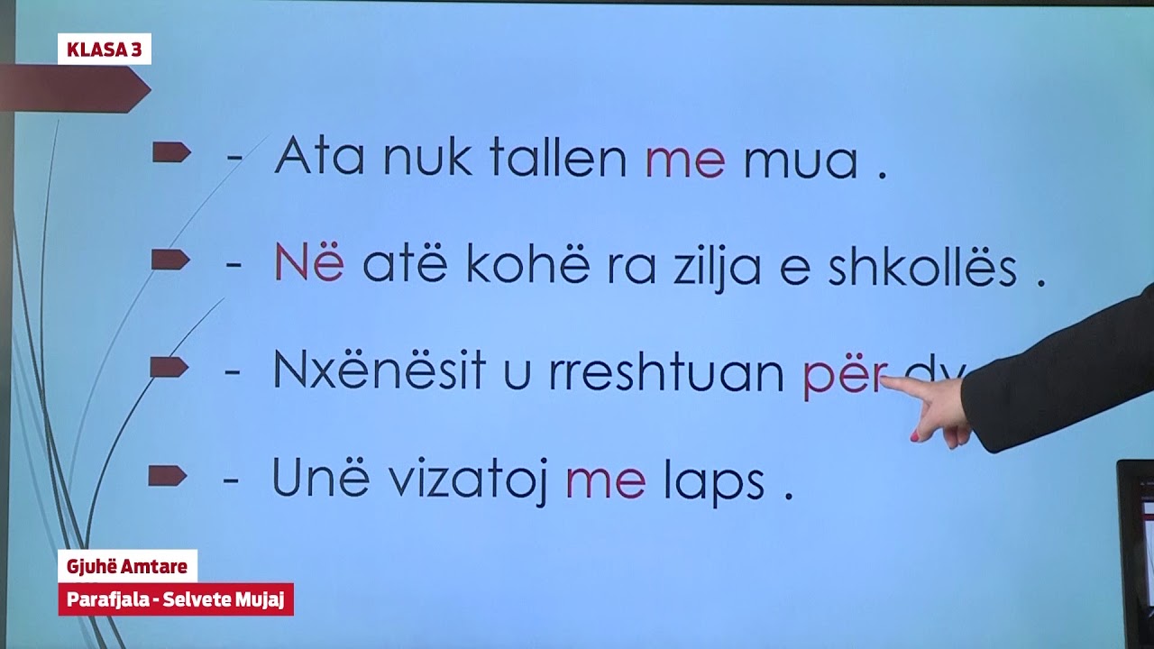 3343 - Gjuhë amtare - Parafjala - YouTube