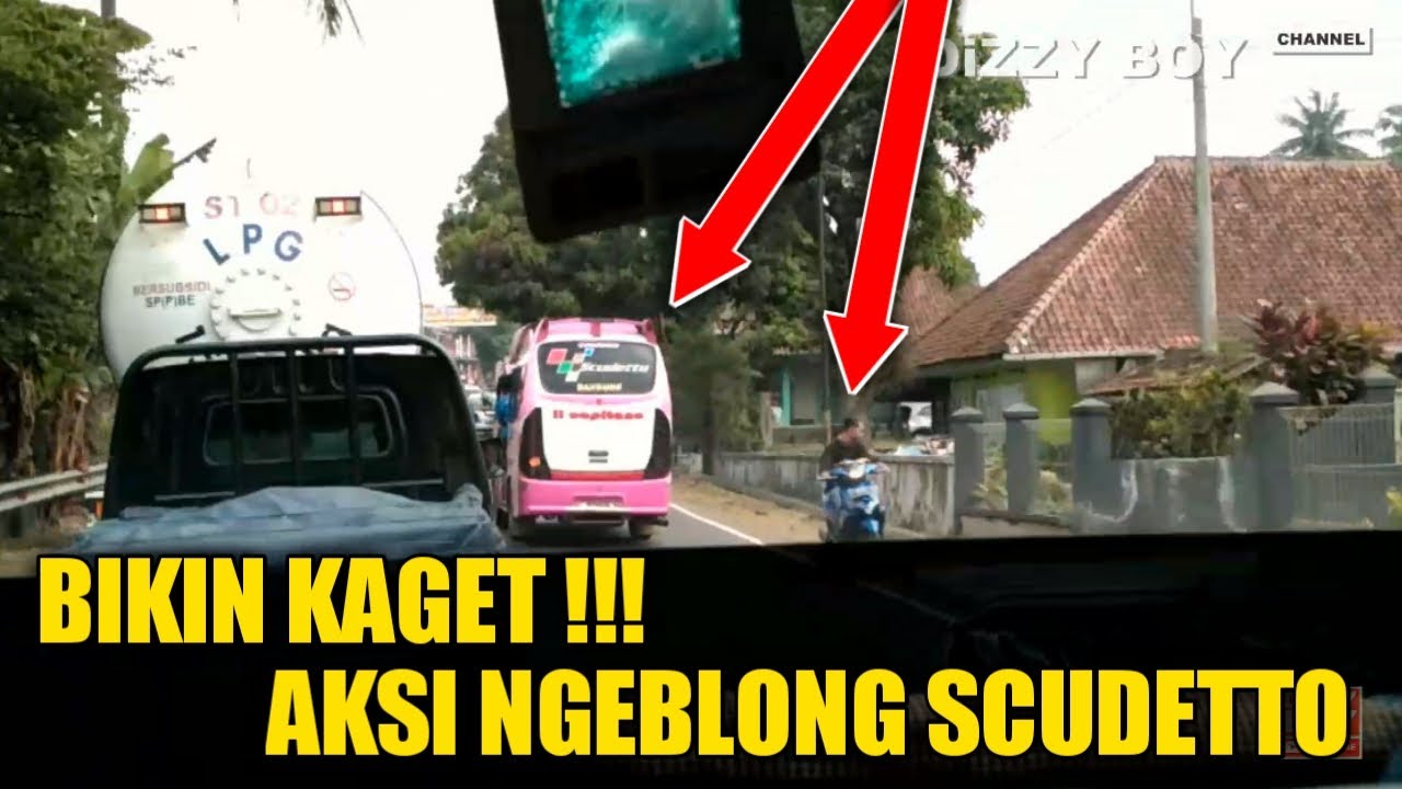 Dibikin Kaget !!! Dengan Aksi Ngeblong Transportasi Darat Elp Scudetto ...