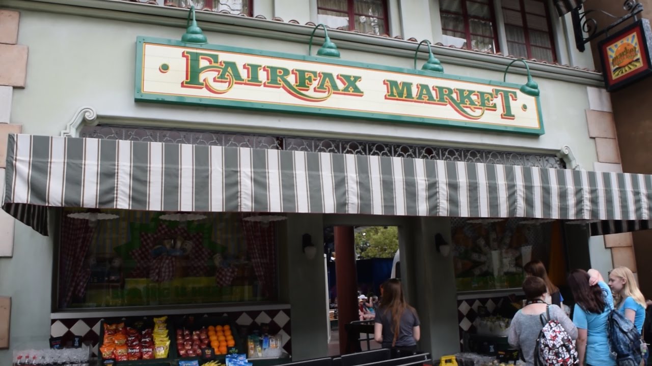 Fairfax Market, Disney California Adventure, Disneyland Resort - YouTube