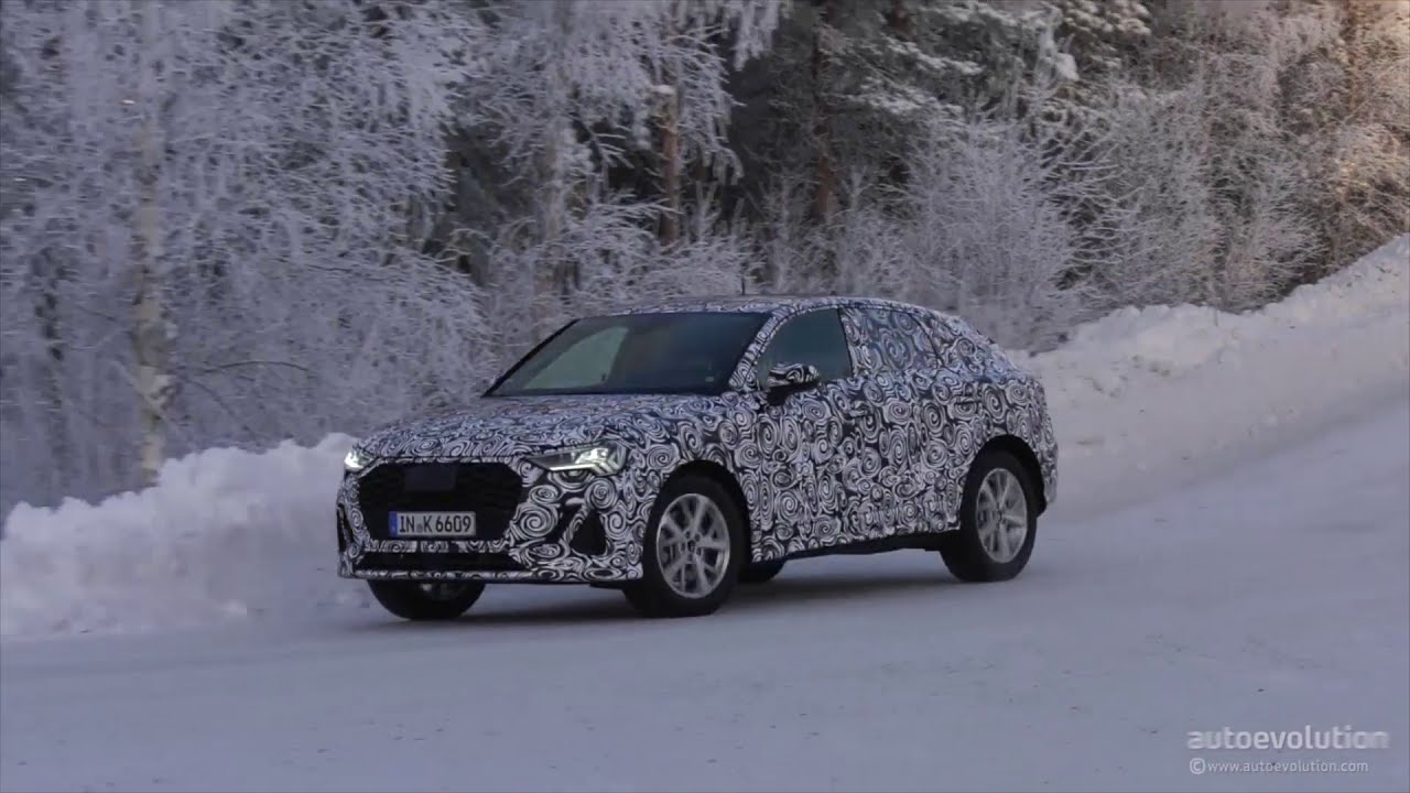 2020 Audi Q4 Starts Winter Testing - YouTube