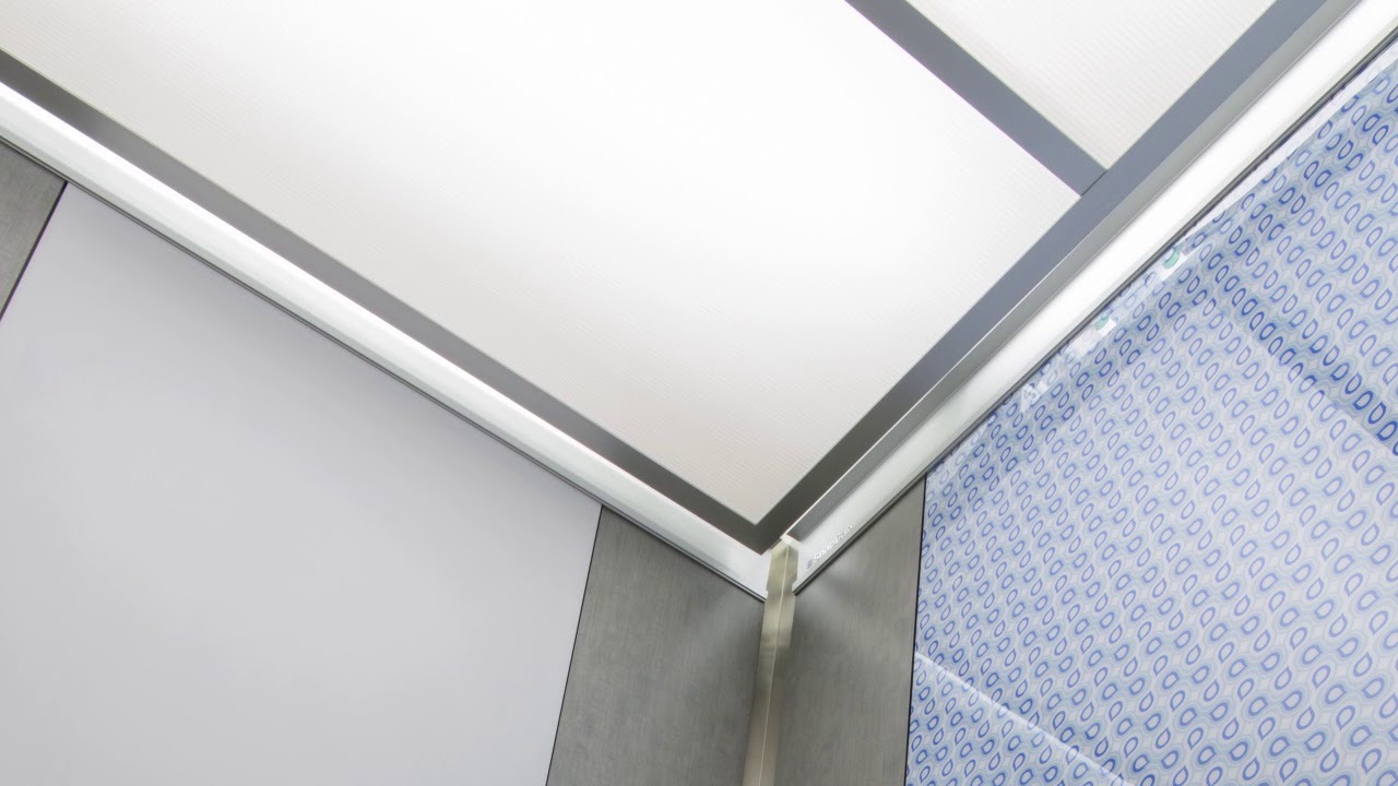 SnapCab Elevator Ceiling Model: Economy - YouTube