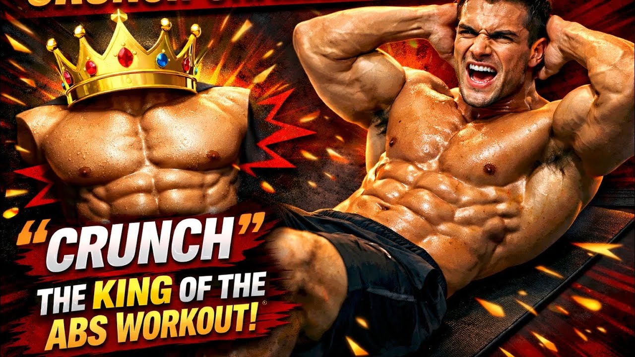 Crunch Abs Workout Build Strong Core & Get Visible Abs Fast - YouTube