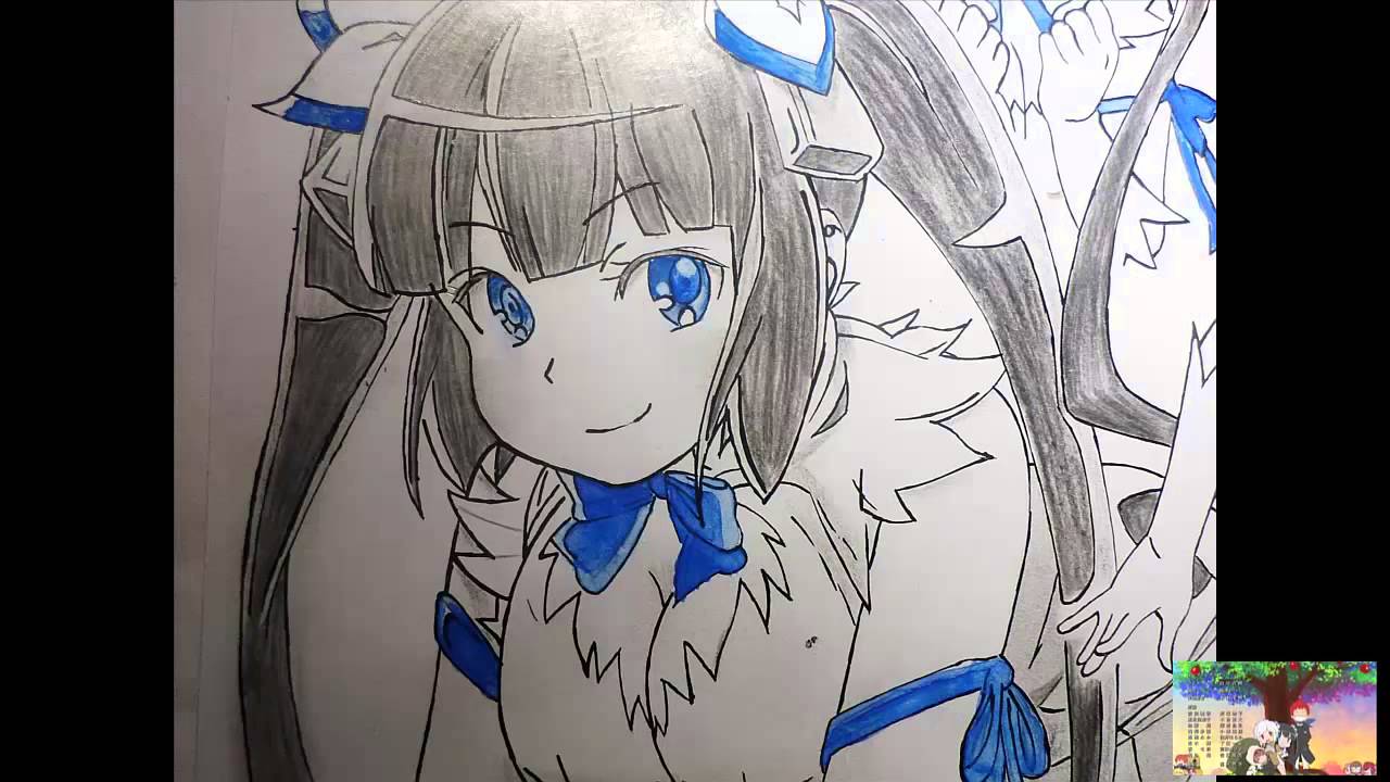 Dibujando a Hestia/Drawing Hestia - YouTube