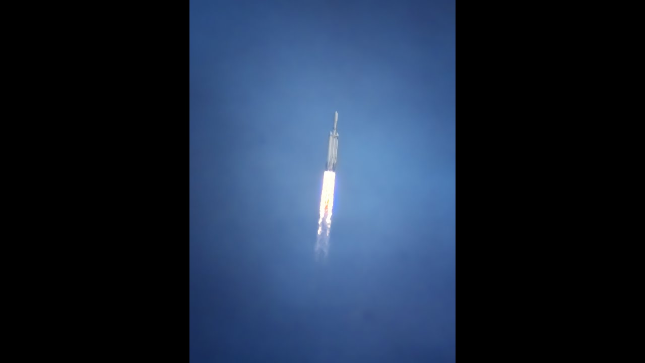 SpaceX Falcon Heavy USSF-44 Launch November 01, 2022 - YouTube