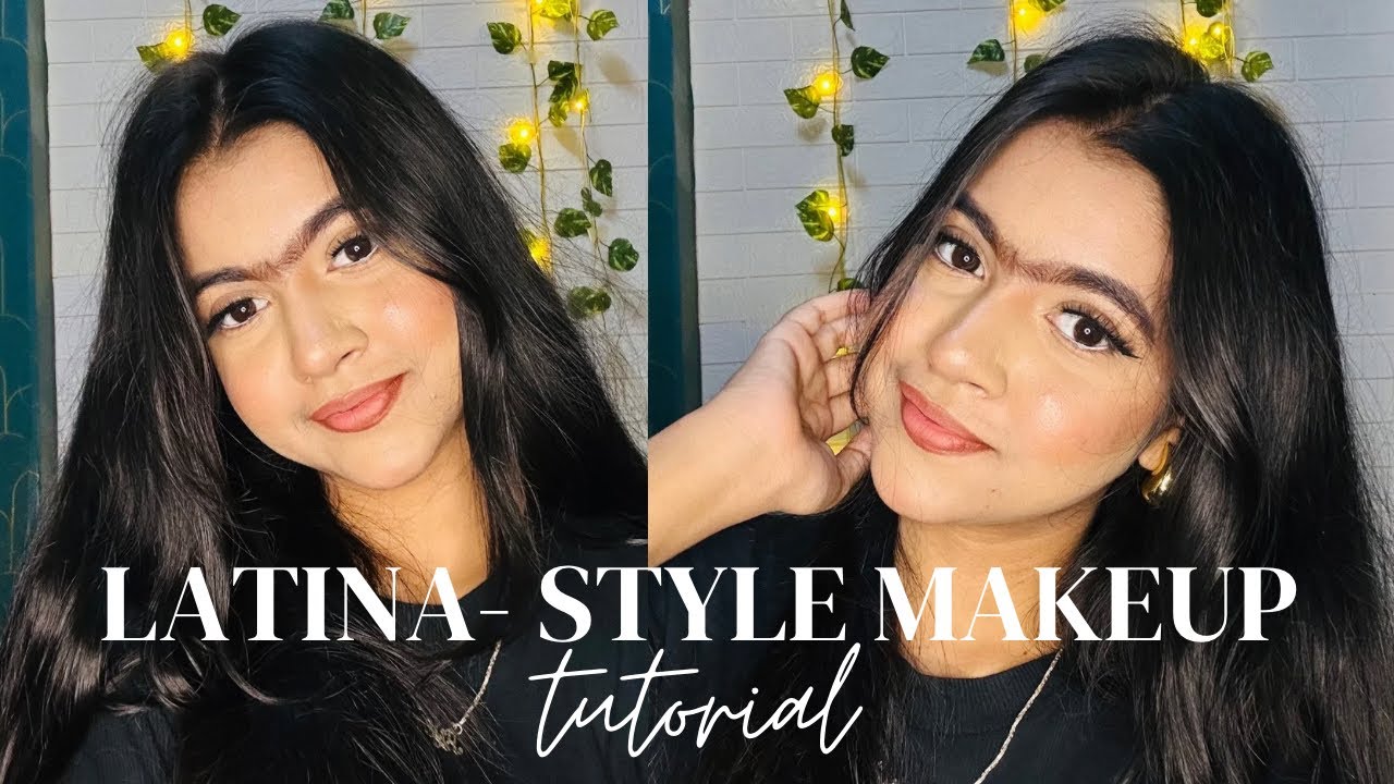 Latina-Style Makeup Tutorial ️‍🔥|most requested|tutorial| ट्रेंडिंग ...