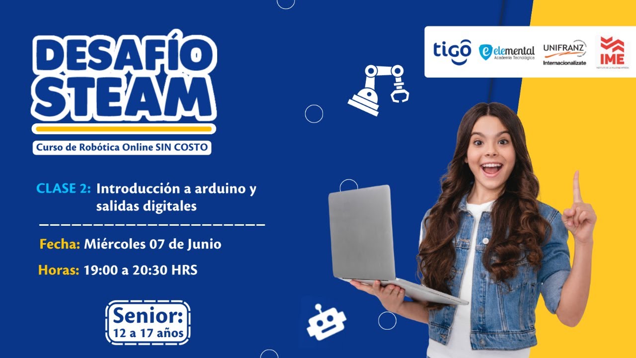 Clase #2 - Senior- Desafío STEAM 2023 - YouTube