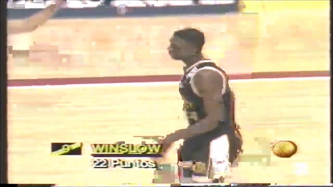 Ricky Winslow (final de la Copa del Rey 1990-91) - YouTube