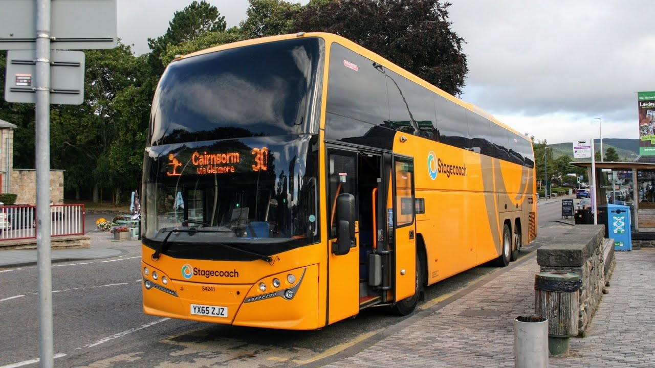Stagecoach North Scotland 30 service from Aviemore to Cairngorm : Full ...