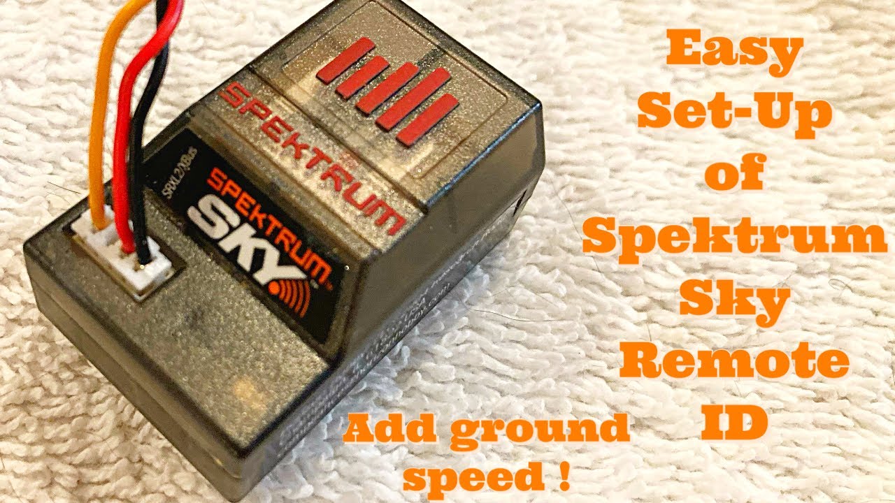 Easy Set-Up of Spektrum Sky Remote ID. Step by step radio tips - YouTube