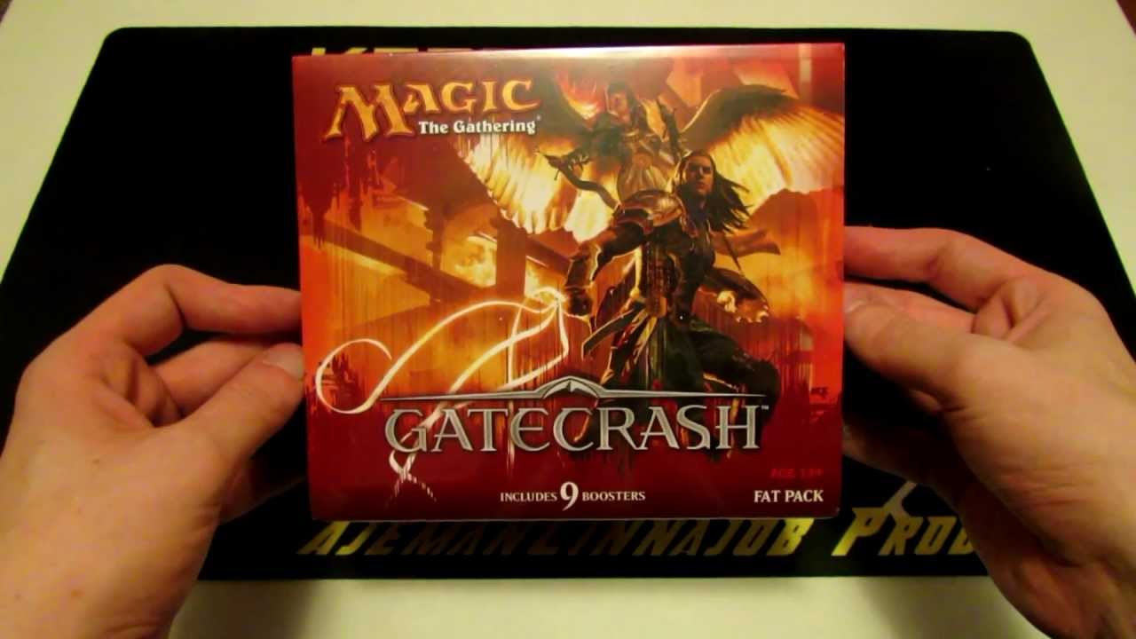 MTG- Gatecrash Fat Pack Opening - YouTube