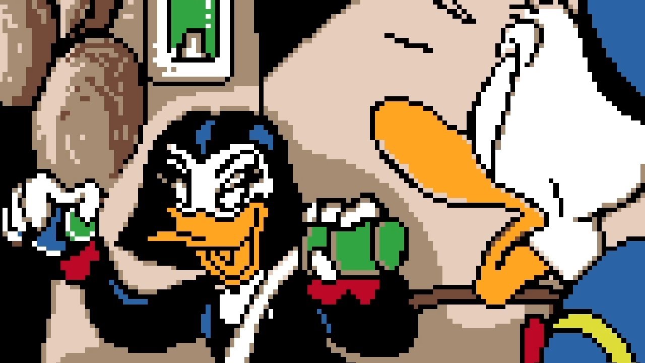 1840: Donald Duck: Goin' Quackers GBC \\ Donald Duck Go In' da Trash ...