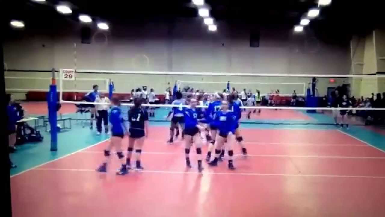 Jordan Pleasants - Libero #27/AVA 16 Attack - Local Houston Tournament ...