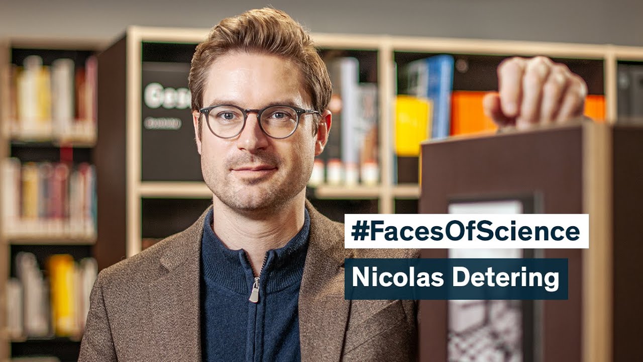 #FacesOfScience : Nicolas Detering, professeur de littérature - YouTube