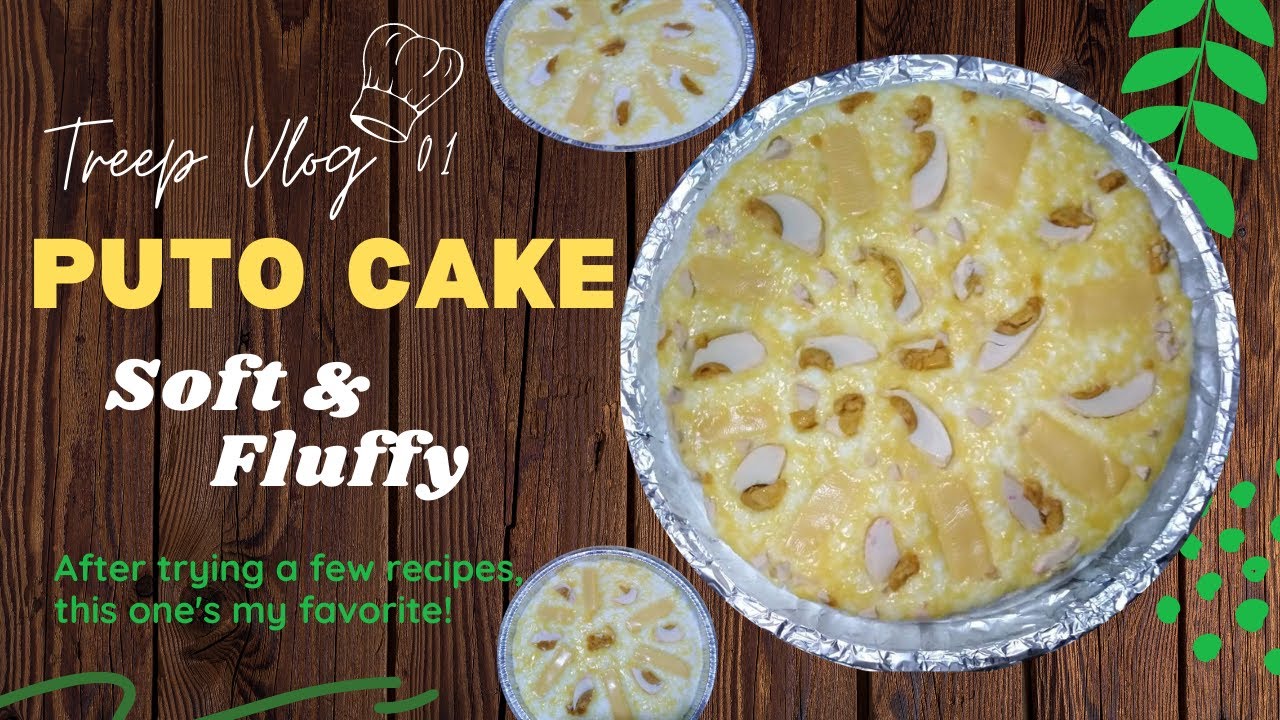 PUTO CAKE | Easy to make | Homemade | #TVlog 01 - YouTube