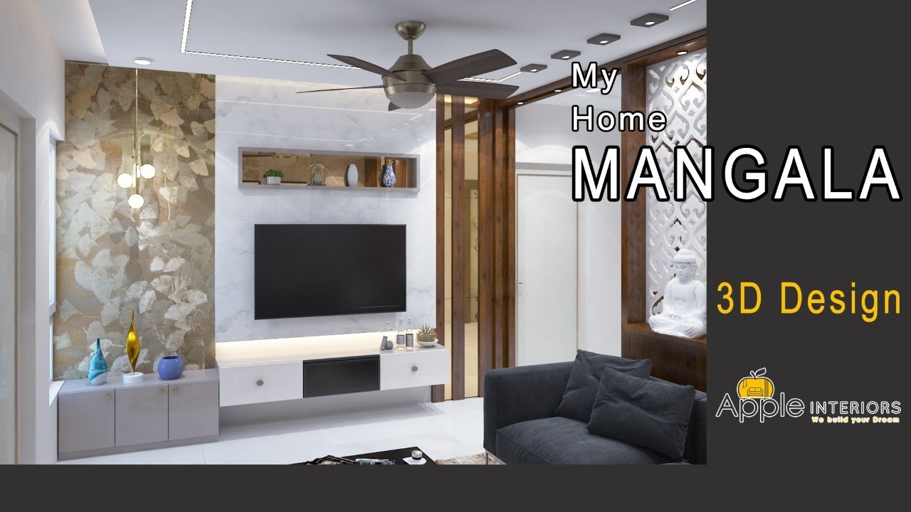 MyHome Mangala 3D Glimpse of 3BHK Flat | West Face | Kondapur ...