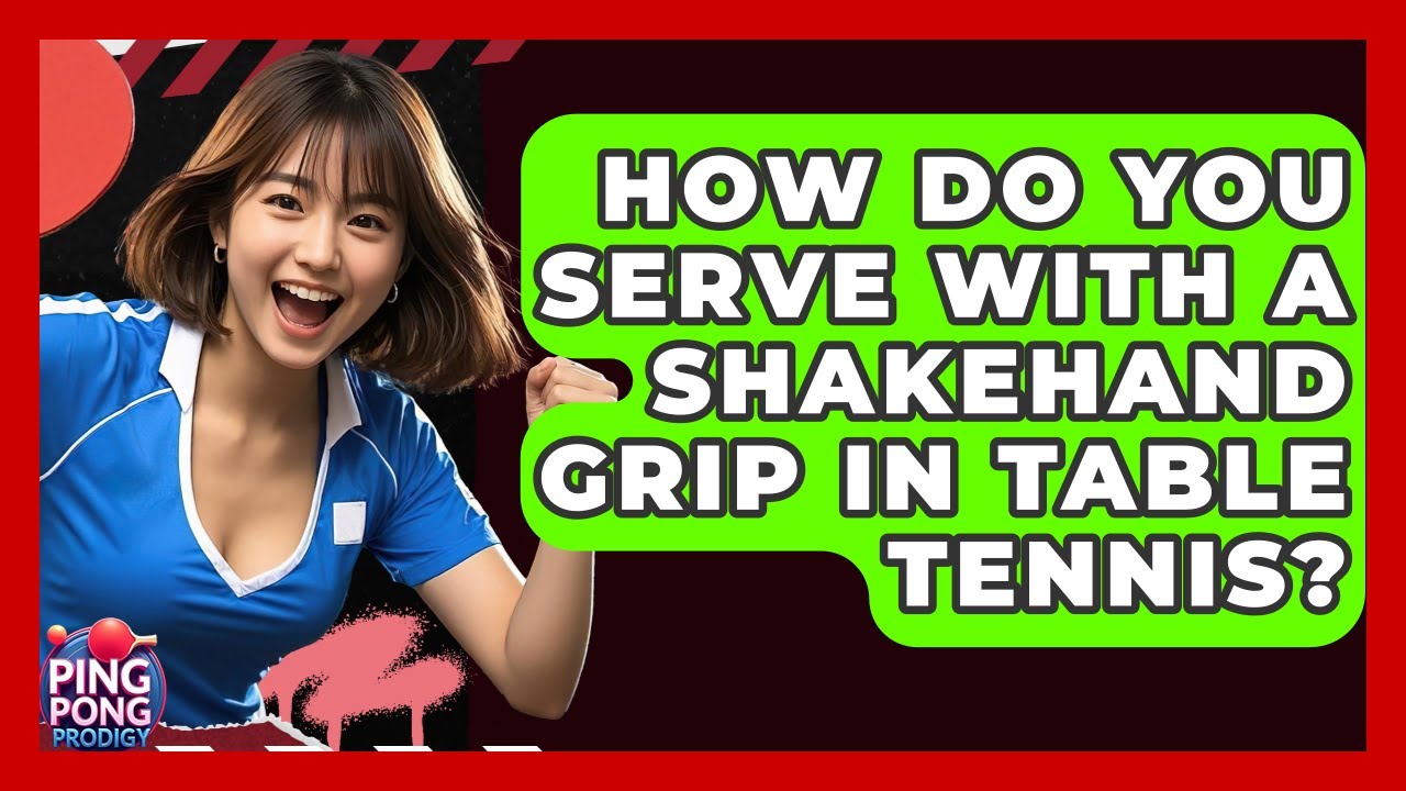 How Do You Serve With A Shakehand Grip In Table Tennis? - Ping Pong ...