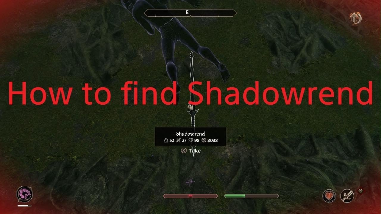 Where to find Shadowrend - The Elder Scrolls IV: Oblivion Remastered ...