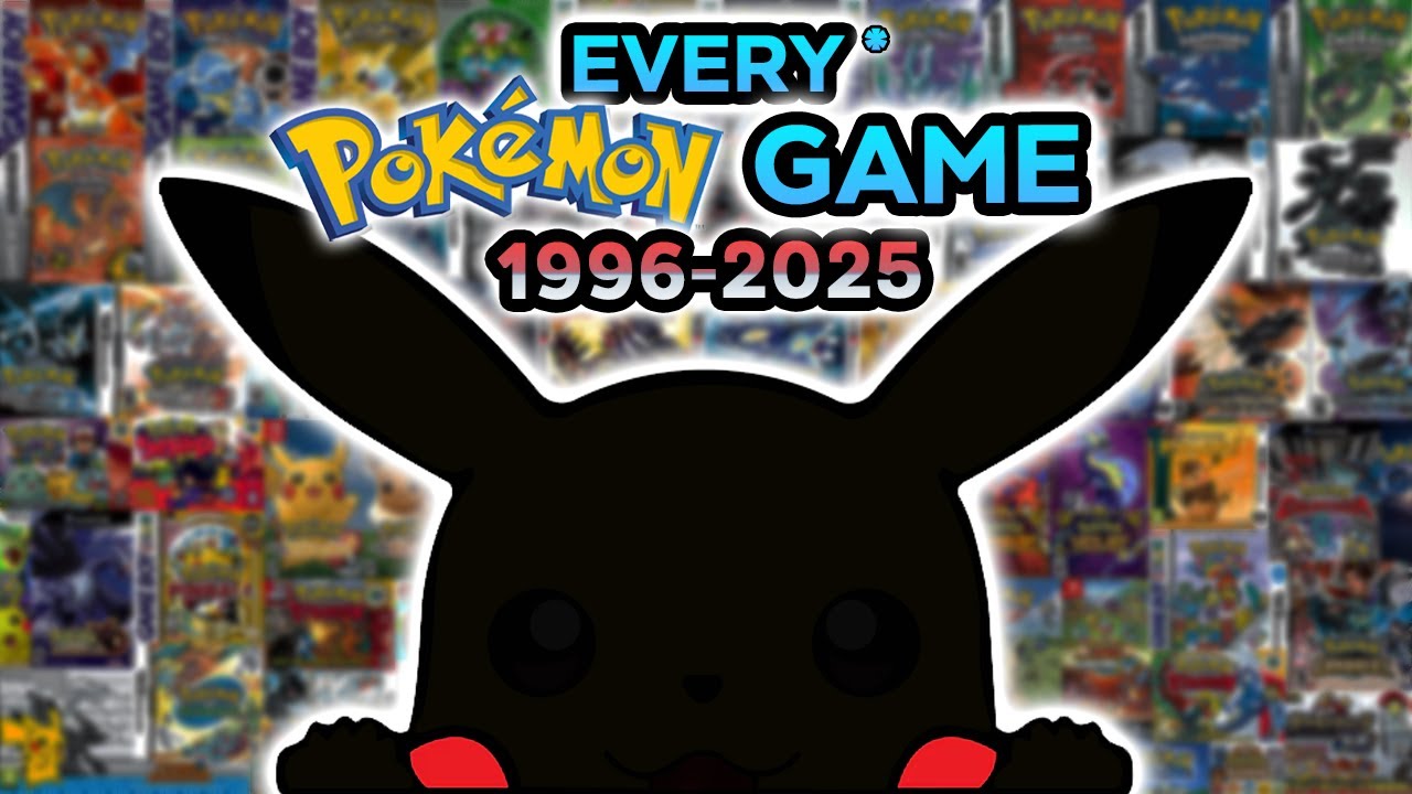 My COMPLETE Pokémon Games Collection - YouTube