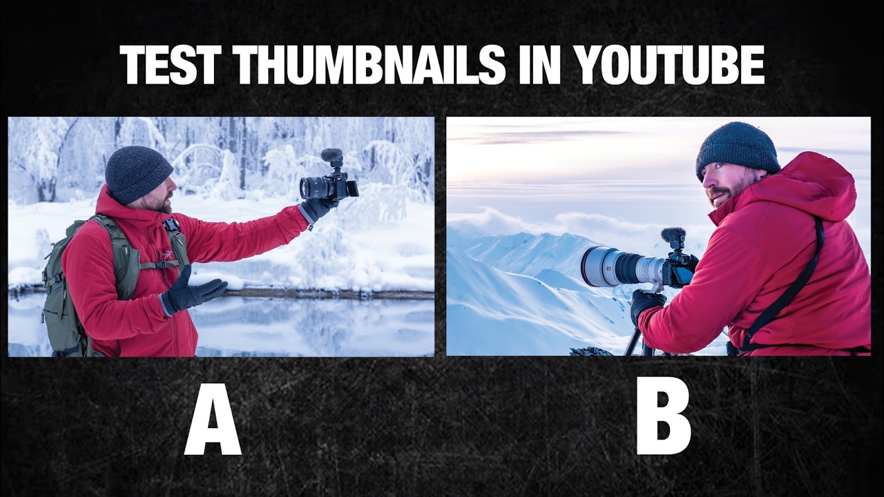 A/B Test Thumbnails - NEW YouTube Feature (Test & Compare) - YouTube
