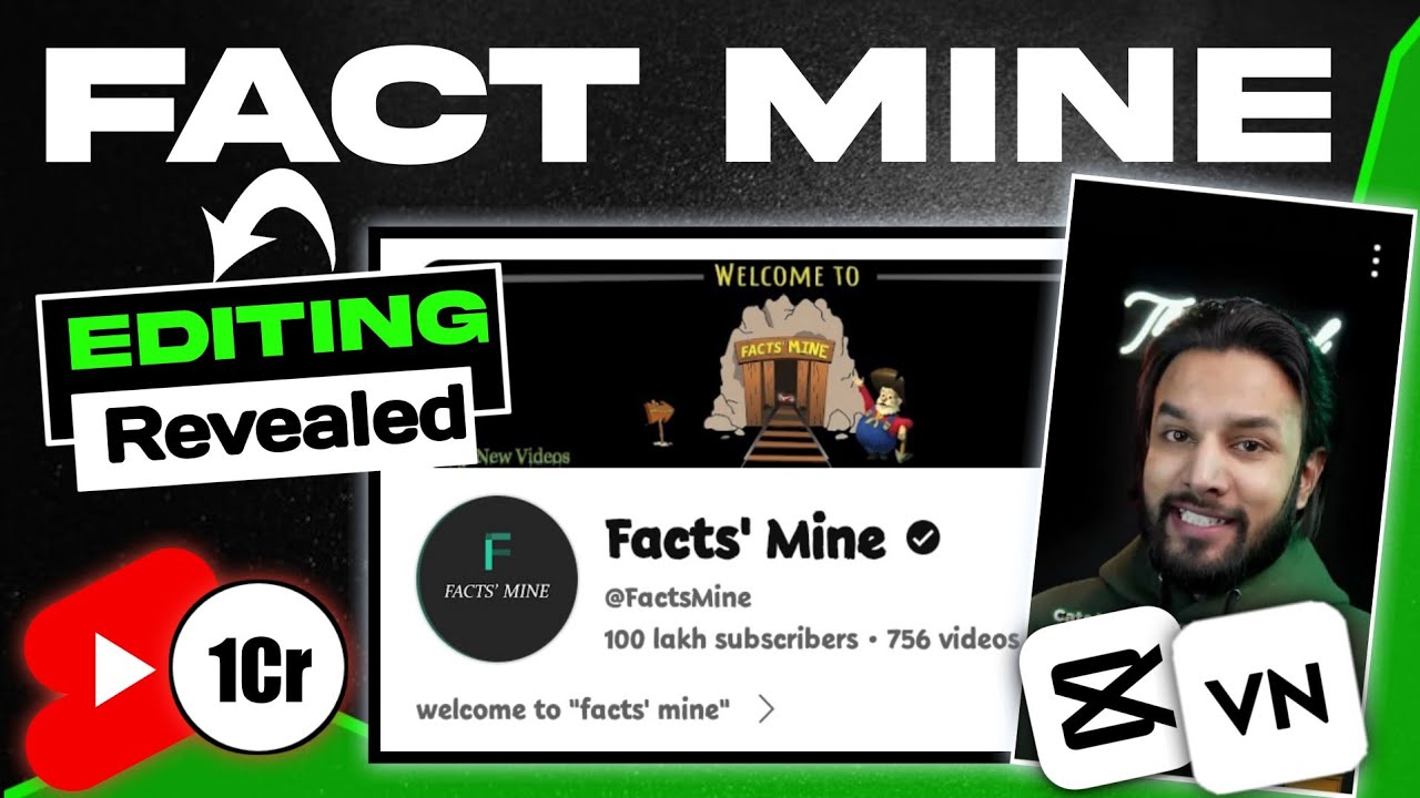 Facts Mine Video Editing Tutorial | facts mine jaisa Video kaise banaye ...