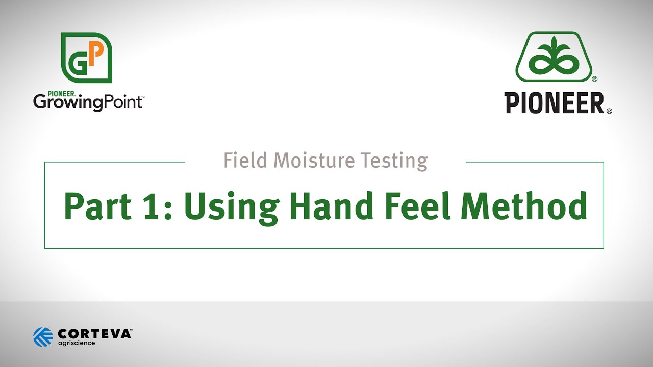 Field Moisture Testing Part 1 Using Hand Feel Method - YouTube