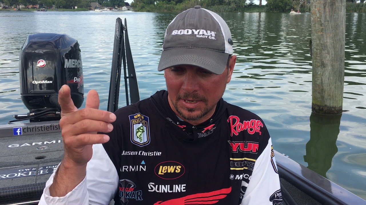 Why Jason Christie prefers a tube vs a dropshot for smallmouth bass ...