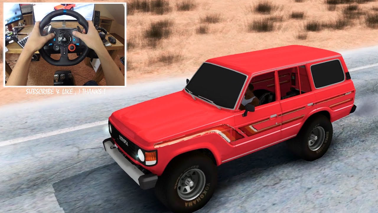 Toyota Land Cruiser Fj60 GTA San Andreas 🚗 LOGITECH G29 BEST GRAPHIC ...