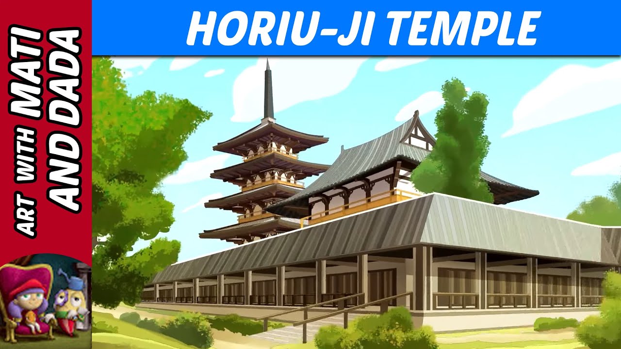 Art with Mati and Dada – Horiu-Ji Temple | Kids Animated Short Stories ...