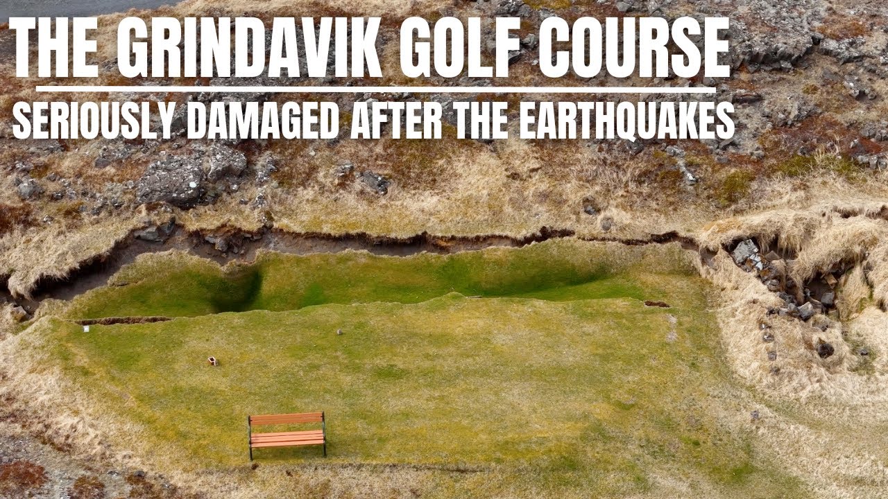 The Grindavik Golf Course On The Plate Boundaries - Seriously Damaged ...