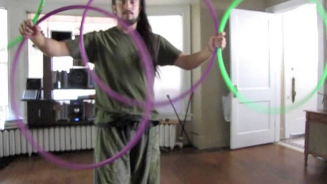 Mike Hayataka Workshop Demo - Two Hoops, One Hand - Four Hoops, Two ...