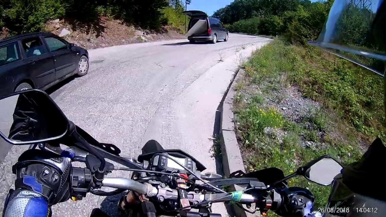 Sprint apollo rx 250, driving through plateau of ''Gornjak'' monastery ...