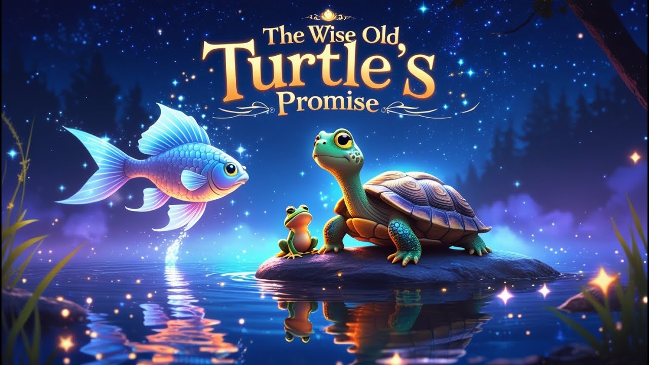 The Wise Old Turtle’s Promise | A Magical Bedtime Story for Kids 🌙🐢⭐ ...