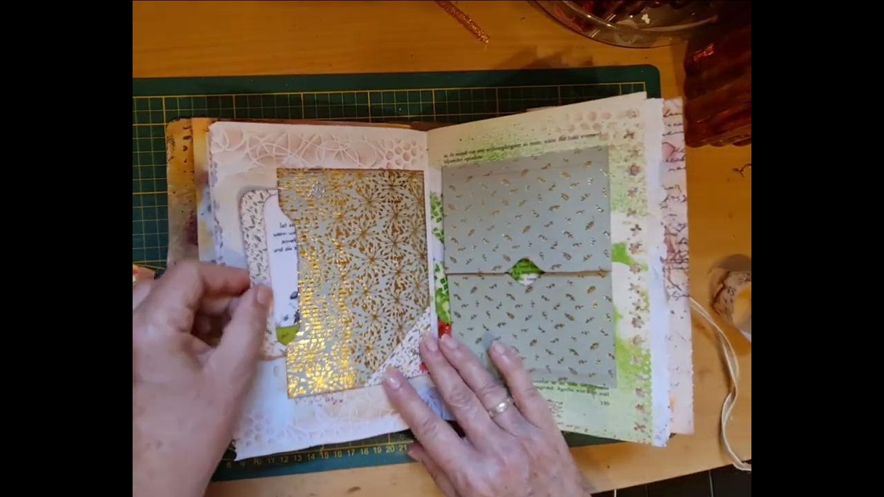 Kreative Chaos Junk Journal Challenge Juli 2024 - YouTube
