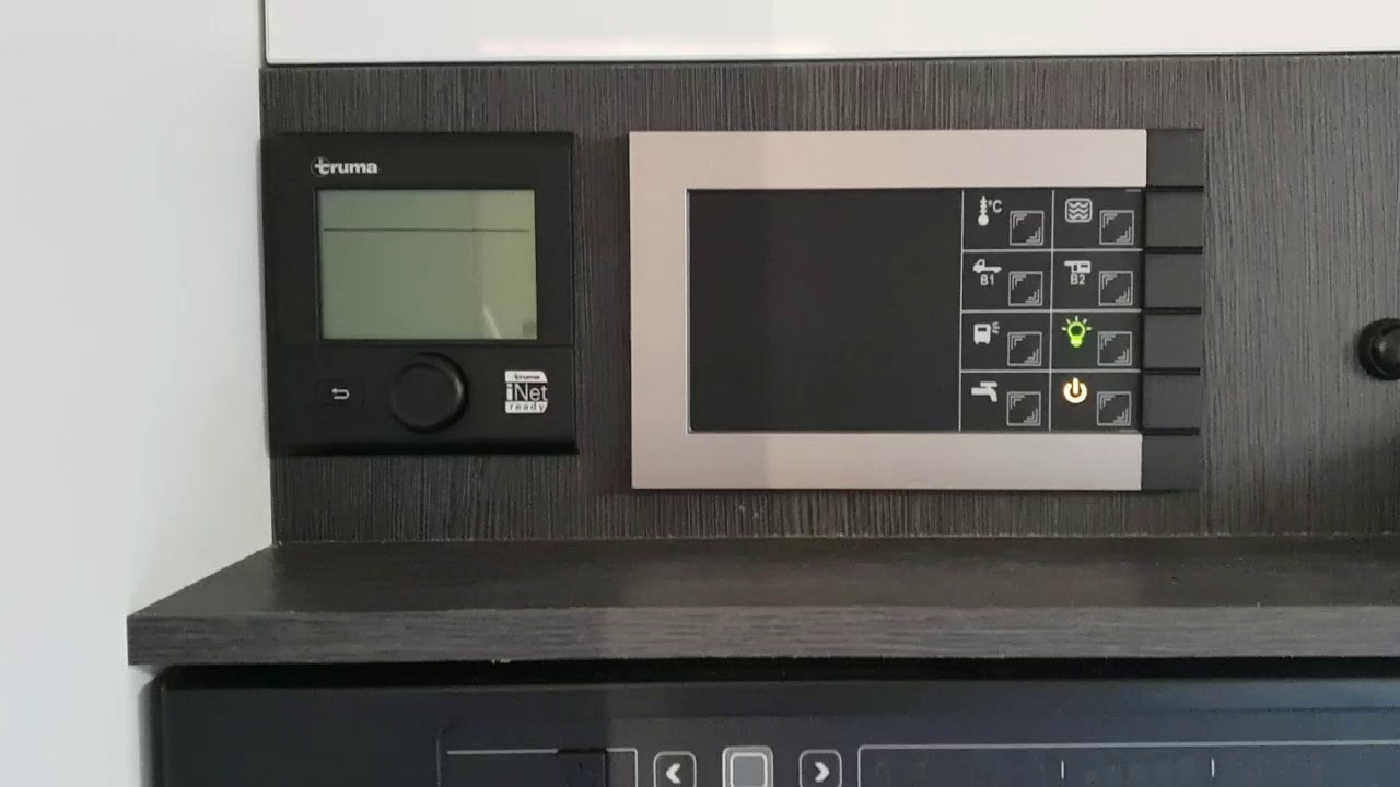 Zefiro 685: How to operate controls and fridge - YouTube