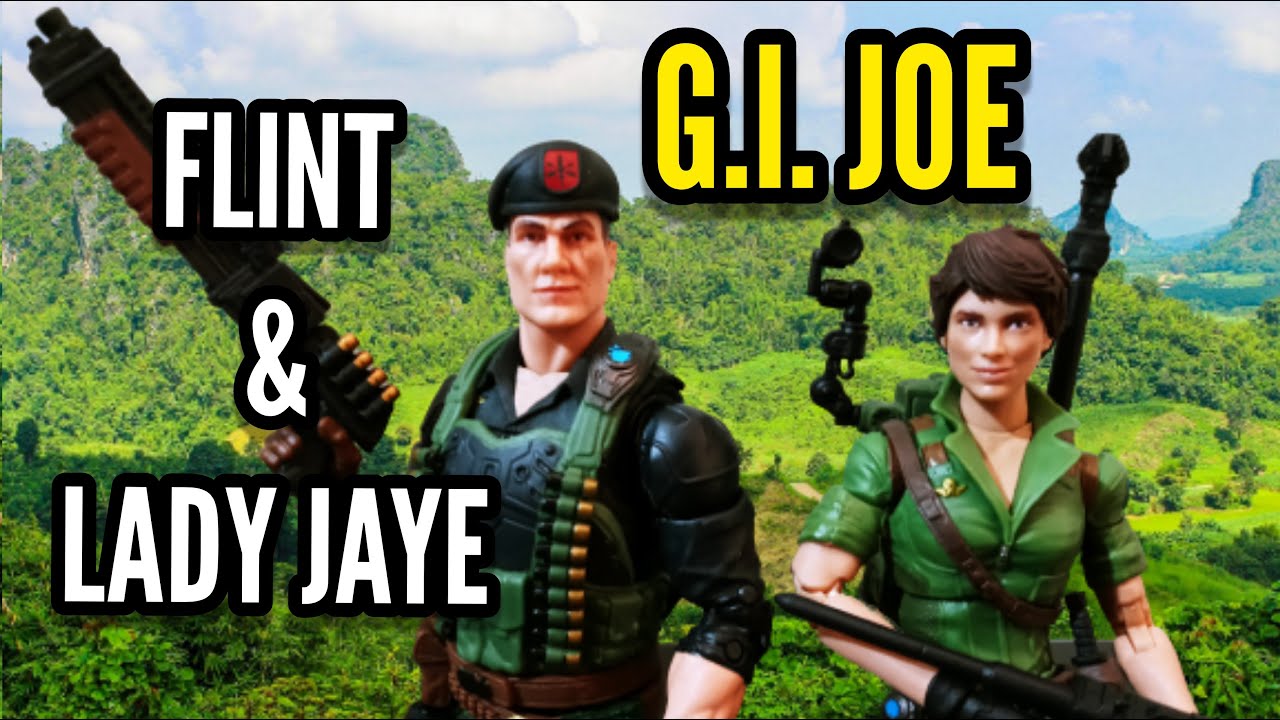 G.I. JOE FLINT & LADY JAYE Action Figures CLASSIFIED SERIES HASBRO Toys ...
