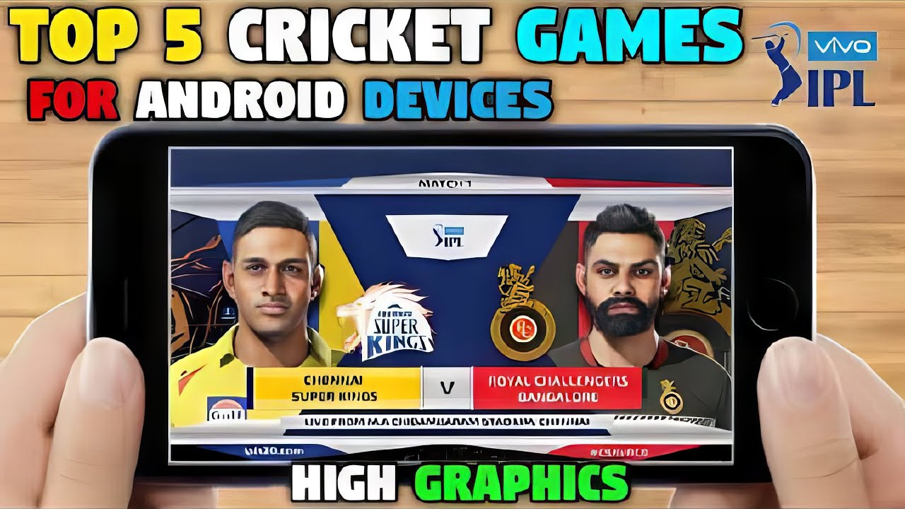TOP 5 Premium Cricket Games For Android - New Android Games 🔥 - YouTube