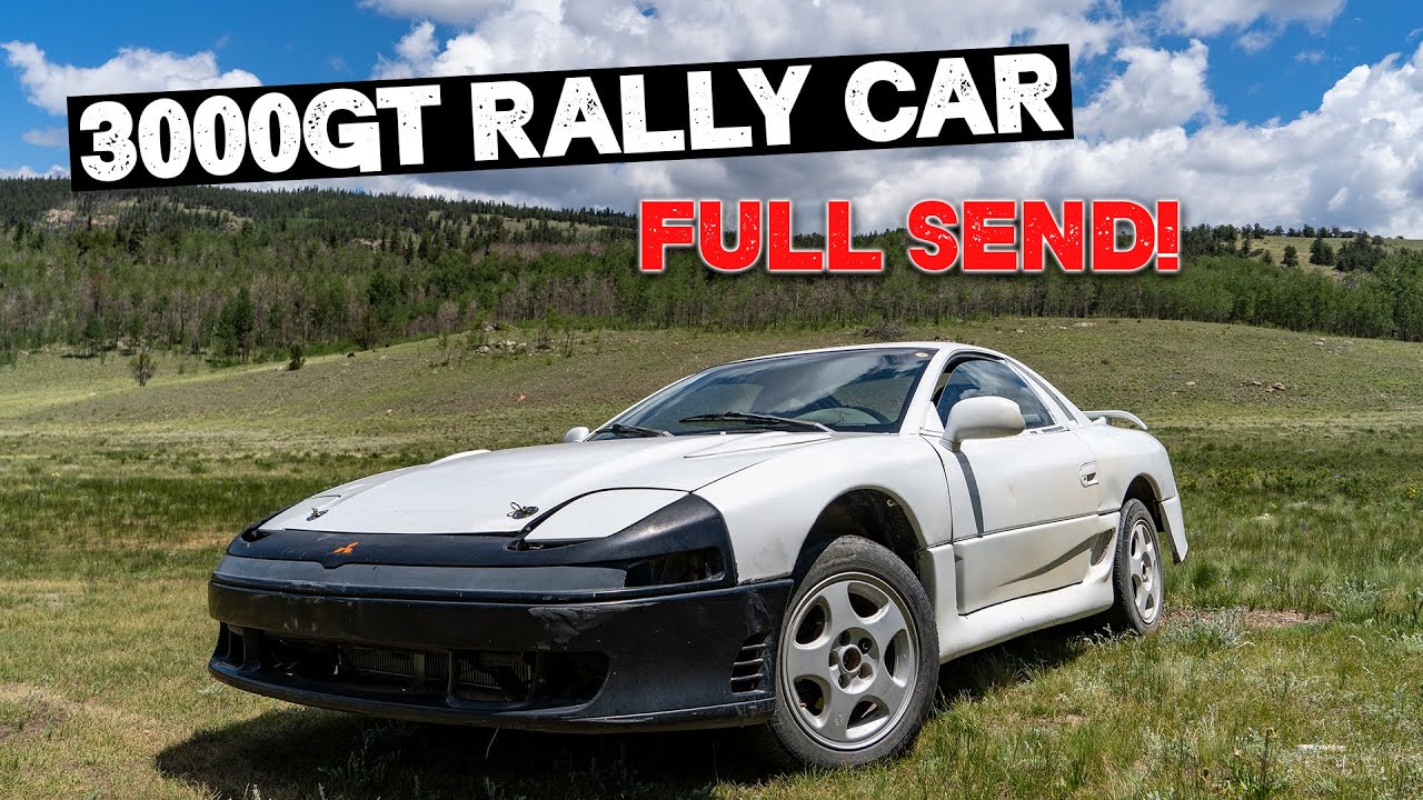 3000GT rally car full send on backroads - YouTube