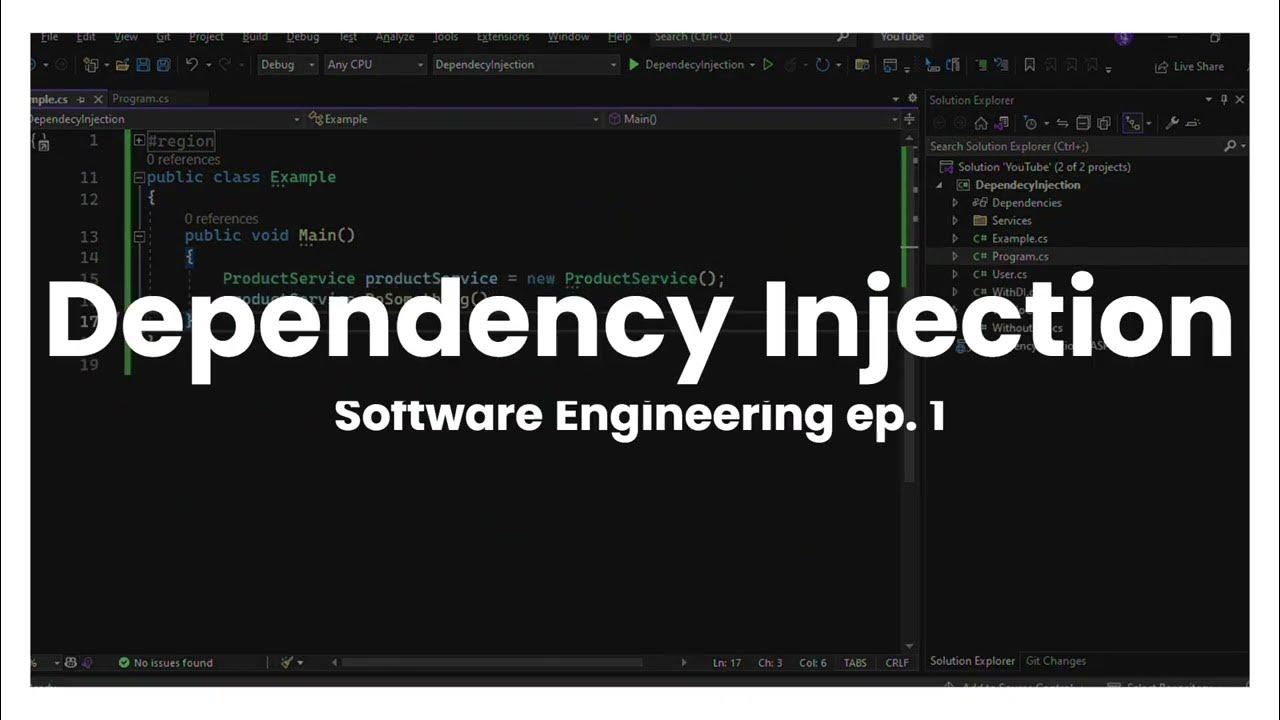 B Darija, what is Dependency Injection? - YouTube